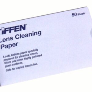 Tiffen Lens Cleaning Paper Tissue Pack Of 50 Sheets