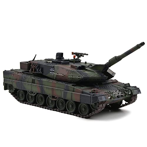 Die cast Military Tank Models 1:72 Scale Leopard 2 A5 Tank Zinc Alloy Static Model Die cast Manual Assembly Army Tank Model for Collection Gift（Pn: 12172PA）