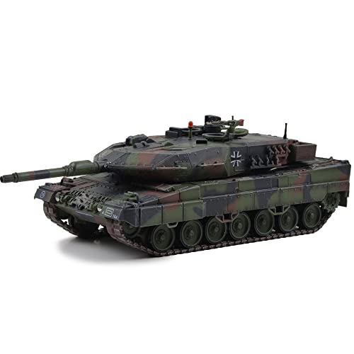 Die cast Military Tank Models 1:72 Scale Leopard 2 A5 Tank Zinc Alloy Static Model Die cast Manual Assembly Army Tank Model for Collection Gift（Pn: 12172PA）