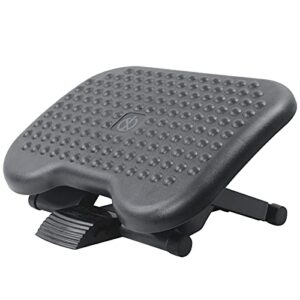 akozlin adjustable under desk footrest comfy rest, ergonomic foot, pressure relief for comfort home, office