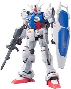 bandai hobby real grade #12 gundam gp01 zephyranthes action figure model kit, 1/144 scale