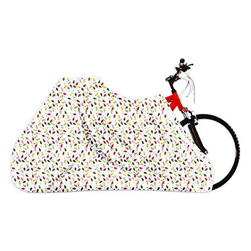 1 Plastic Christmas/Holiday Bike Gift Bag, 60x72