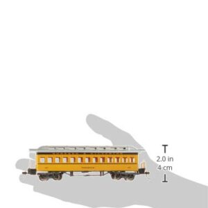 Bachmann Hobby Train Passenger Car, Prototypical Yellow