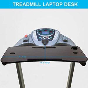 Treadmill Laptop Desk,NEXAN Universal Ergonomic Platform for Notebooks, Tablets, Laptops, Workstation for Treadmill Handlebars up to 35 inches with Cup Tablet Phone Holder…