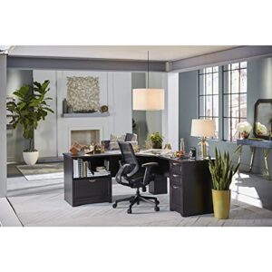 Realspace® Magellan Performance 71"W L-Shape Corner Desk, Espresso