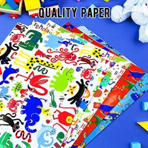 Birthday Wrapping Paper for Boys-Dinosaur Wrapping Paper Kids-Boy Birthday Wrapping Paper Dinosaur Sheets-10 Pack Gift Wrapping Paper Birthday for Boys,Toddlers,Girls,Children,Holiday,Baby Shower-Happy Birthday Wrapping Paper for Boys Gift Wrap Paper