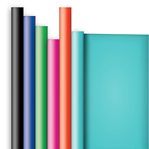 Jillson Roberts 6 Roll-Count All-Occasion Solid Color Gift Wrap Available in 10 Different Assortments, Painted Desert