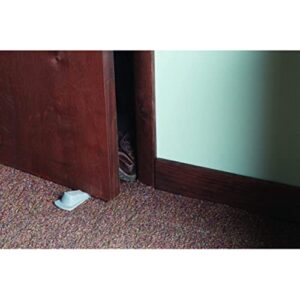 Master Caster Big Foot Doorstop, 4.75 x 2 x 1.25 Inches, Gray, 1/Pack (00941)