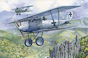 roden pfalz d.iii german biplane fighter model kit