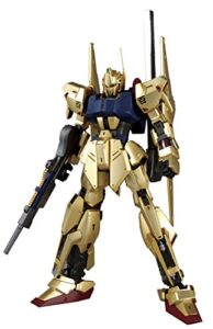 bandai hobby mg 1/100 hyaku-shiki version 2.0 “zeta gundam model kit, black