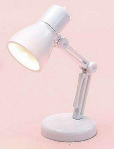 yiwu ruizhen mini book lamp,mini desk light,bedroom small night lamp, warm light,eye protection battery-operated (3 pcs lr41),compact portable lamp,eye-caring(white)