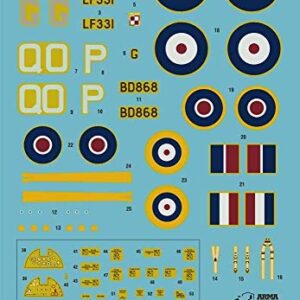 Arma Hobby 1/72 Scale Hurricane Mk IIc Model Kit - Plastic Model Building Kit # 70036