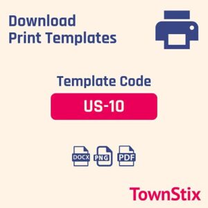 4" x 2" Kraft Labels Stickers, Letter Size with Print Templates - 150 Sheets, Pack of 1500