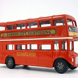 5 inch London City Sightseeing Double Decker Tour Bus Scale Diecast Metal Model