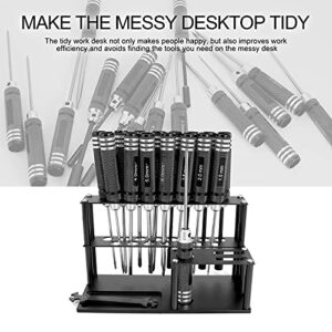 RC Station Screwdriver Organizer Rack Screwdriver Storage Tool Holder RC Tools Stand RC Car Accessories Hex Cross Screwdriver (not Assembled) 18 Holes