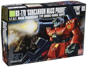 #44 guncannon mass production type gundam 0080″, bandai hguc