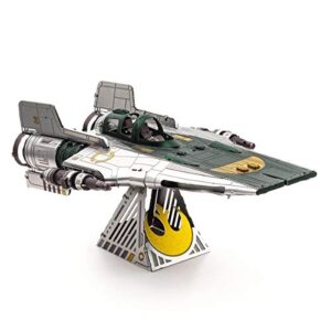 Fascinations Metal Earth Star Wars Rise of Skywalker Resistance A-Wing Fighter 3D Metal Model Kit