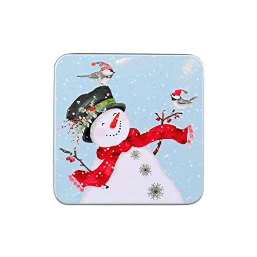 Fifth Ave Kraft Christmas Gift Card Tin Holders (Set of 4)