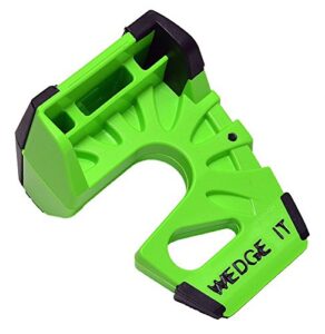 wedge-it wedge-it-1 the ultimate door stop, lime green