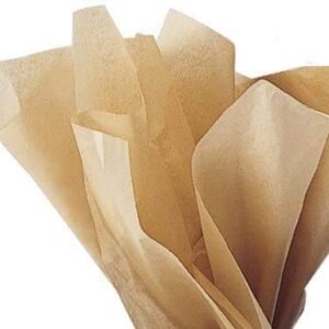 A1 Bakery Supplies Acid Free Kraft Tissue Paper 100 Sheets 15 Inch x 20 Inch Ph Neutral Premium Tissue Paper Made in USA