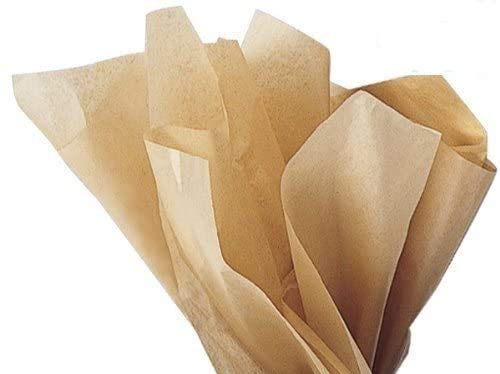 A1 Bakery Supplies Acid Free Kraft Tissue Paper 100 Sheets 15 Inch x 20 Inch Ph Neutral Premium Tissue Paper Made in USA