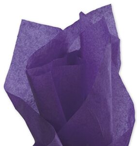 flexicore packaging purple gift wrap tissue paper size: 15 inch x 20 inch | count: 100 sheets | color: purple