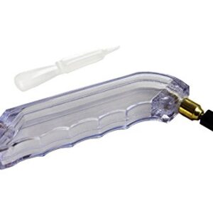 Professional Stained Glass Cutting Tool Pistol Grip Oil Feed Glass Cutter Cuts Windows, Mirrors and Oil Reservoir