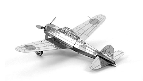 Metal Earth Mitsubishi Zero Fighter Airplane 3D Metal Model Kit Fascinations