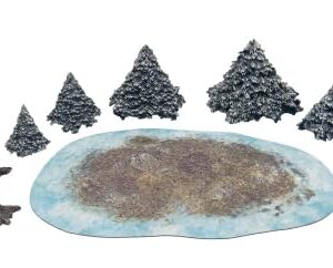 Monster Scenery Ice Wilds: Snow Pine Forest Double Pack (2 Items)