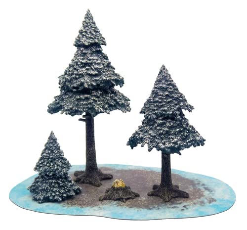 Monster Scenery Ice Wilds: Snow Pine Forest Double Pack (2 Items)