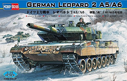 Hobby Boss Leopard 2 A5/A6 Vehicle Model Building Kit (HY82402)