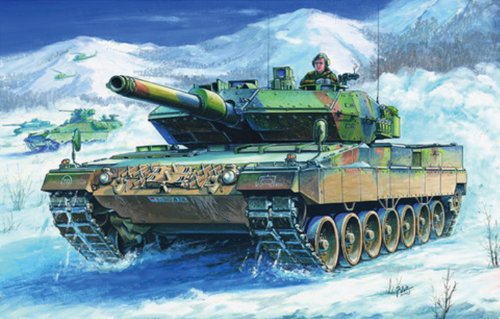 Hobby Boss Leopard 2 A5/A6 Vehicle Model Building Kit (HY82402)