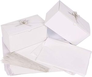 mpfy- gift box, 10 pack, 9×4.5×4.5inch, white, gift boxes with lids, bridesmaid proposal box, gift boxes for presents, small gift boxes, bridesmaid box, white gift boxes, white box, gift box with lid