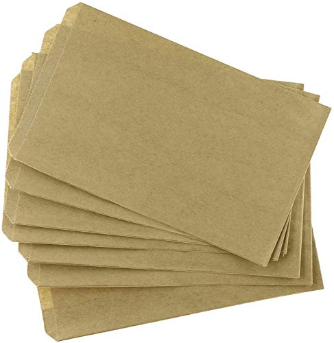 200 pcs 6" X 9" Brown Kraft Paper Bags for Candy, Cookies, Doughnut, Crafts, Party Favors, Sandwich, Jewelry, Merchandise, Gift Bags