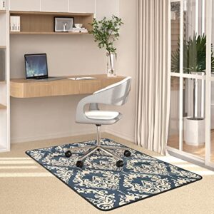 Placoot Heavy Duty Office Chair Mat for Carpet & Hardwood Floors, 48" x 36" Weight 3.5 lbs Highly Premium Quality Floor Mat, Desk Chair Mat for Carpeted Floors and Hardwood Floor for Home Office