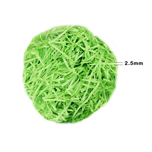 Supla 286 g (10 oz) 13 Colors Shredded Paper Easter Grass Easter Gift Bag Basket Grass Filler Stuffers Paper Shreds Grass in Hot Pink Yellow Dark Green Light Green Sky Blue Lavender for Easter Egg Hunt Party Decorations