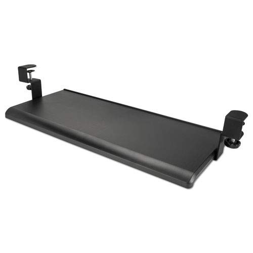 Alera ALEKBT1B 30.7 in. x 13 in. AdaptivErgo Clamp-On Keyboard Tray - Black