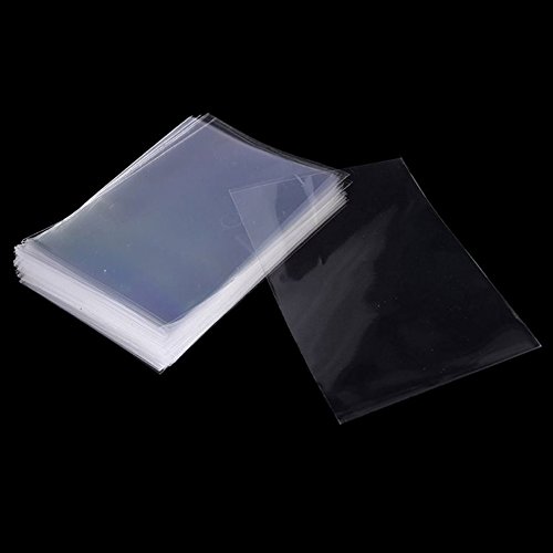 Miraclekoo 400 PCS 4X6 Inch Cellophane Treat Bags Christmas Gift Bag Clear Cello Treat Bags with 400 Twist Ties for Wedding Cookie Gift Candy Bakery Supply,1.4mil