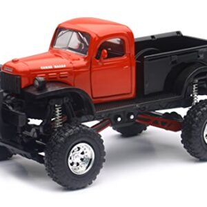 New-Ray 54516 Dodge Power Wagon Die Cast with Suspension 1/32° Red