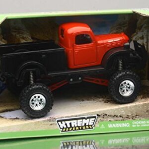 New-Ray 54516 Dodge Power Wagon Die Cast with Suspension 1/32° Red