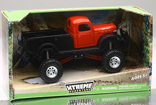 New-Ray 54516 Dodge Power Wagon Die Cast with Suspension 1/32° Red