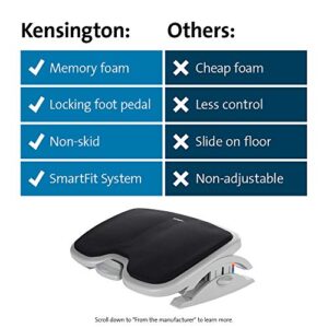 Kensington Comfort Memory Foam Adjustable Footrest (K56144USF)