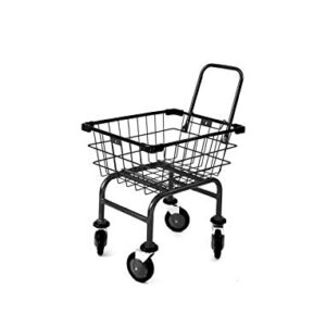 Compact Utility Cart (Jelly) with U- Handle (Gray) (Black)