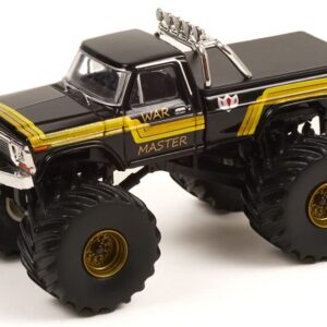 King of Crunch Greenlight 49100-B Kings of Crunch Series 10 - War Master - 1979 F-250 Monster Truck 1/64 Scale