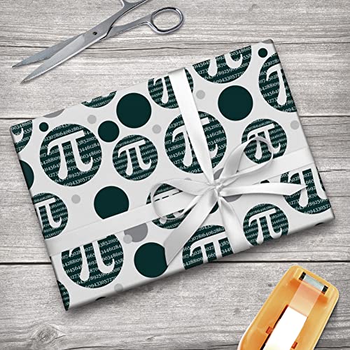 GRAPHICS & MORE Pi Math Geek Nerd 3.14 Gift Wrap Wrapping Paper Roll