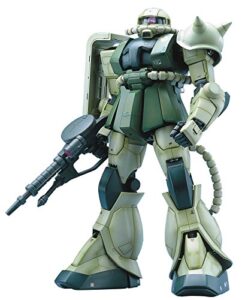 bandai hobby ms-06f zaku ii mobile suit gundam perfect grade action figure, scale 1:60 (072361)