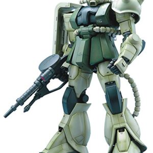 Bandai Hobby MS-06F Zaku II Mobile Suit Gundam Perfect Grade Action Figure, Scale 1:60 (072361)