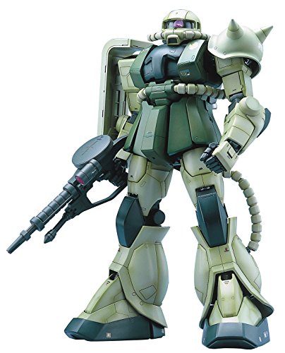 Bandai Hobby MS-06F Zaku II Mobile Suit Gundam Perfect Grade Action Figure, Scale 1:60 (072361)