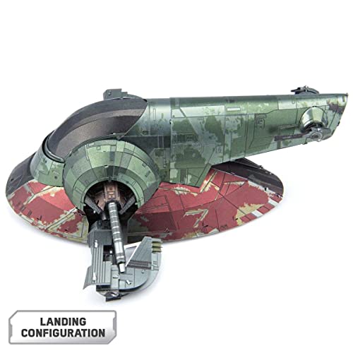 Metal Earth Premium Series Star Wars Boba Fett's Starfighter 3D Metal Model Kit Fascinations