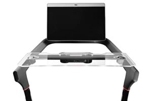 tfd the tread tray 2.0 | compatible with new peloton tread, made in usa | walking desk attachment holder for laptop, tablet, phone, & book – exercise workstation, easy mount tray – peloton accessories